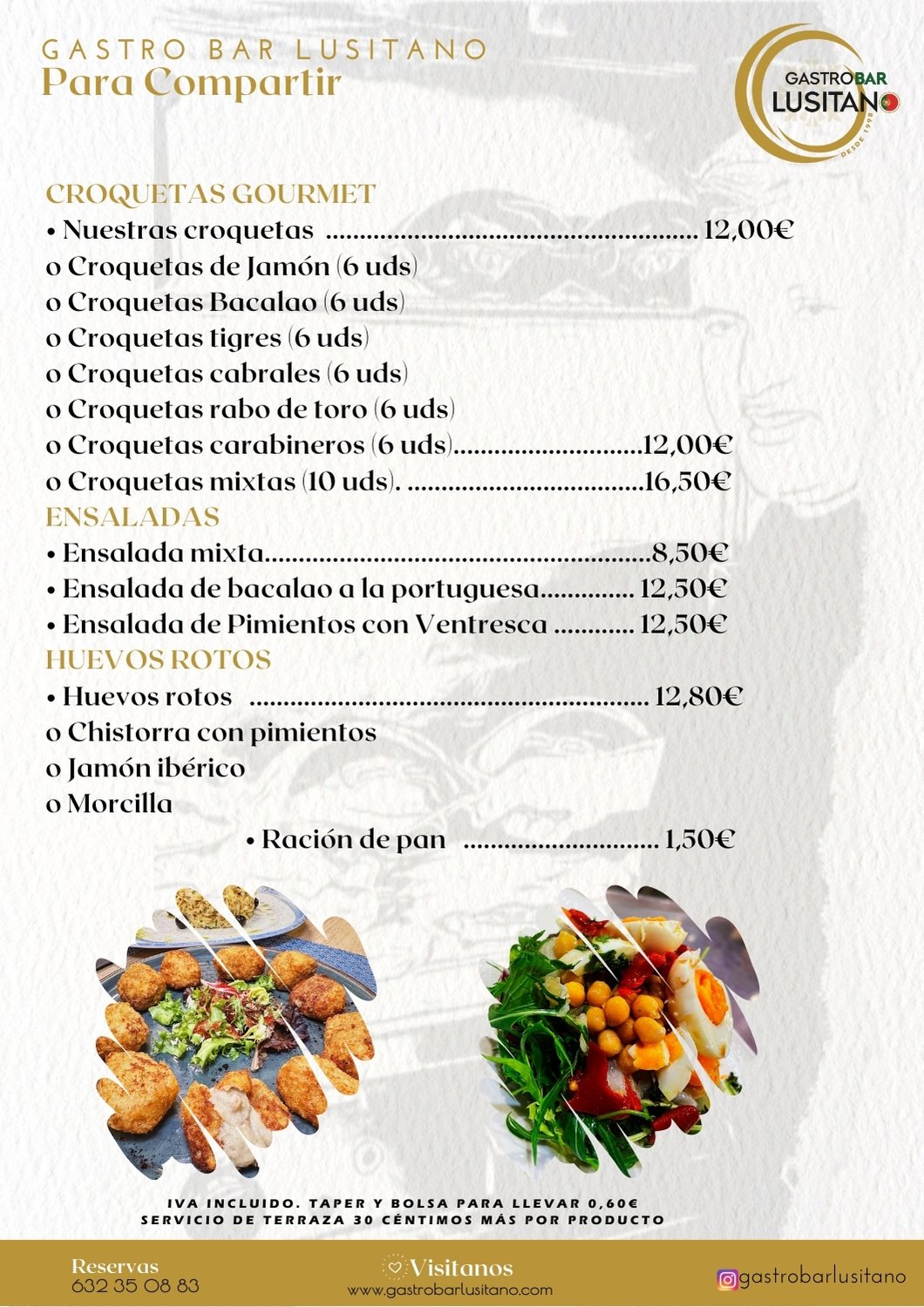 Carta – Gastro Bar Lusitano